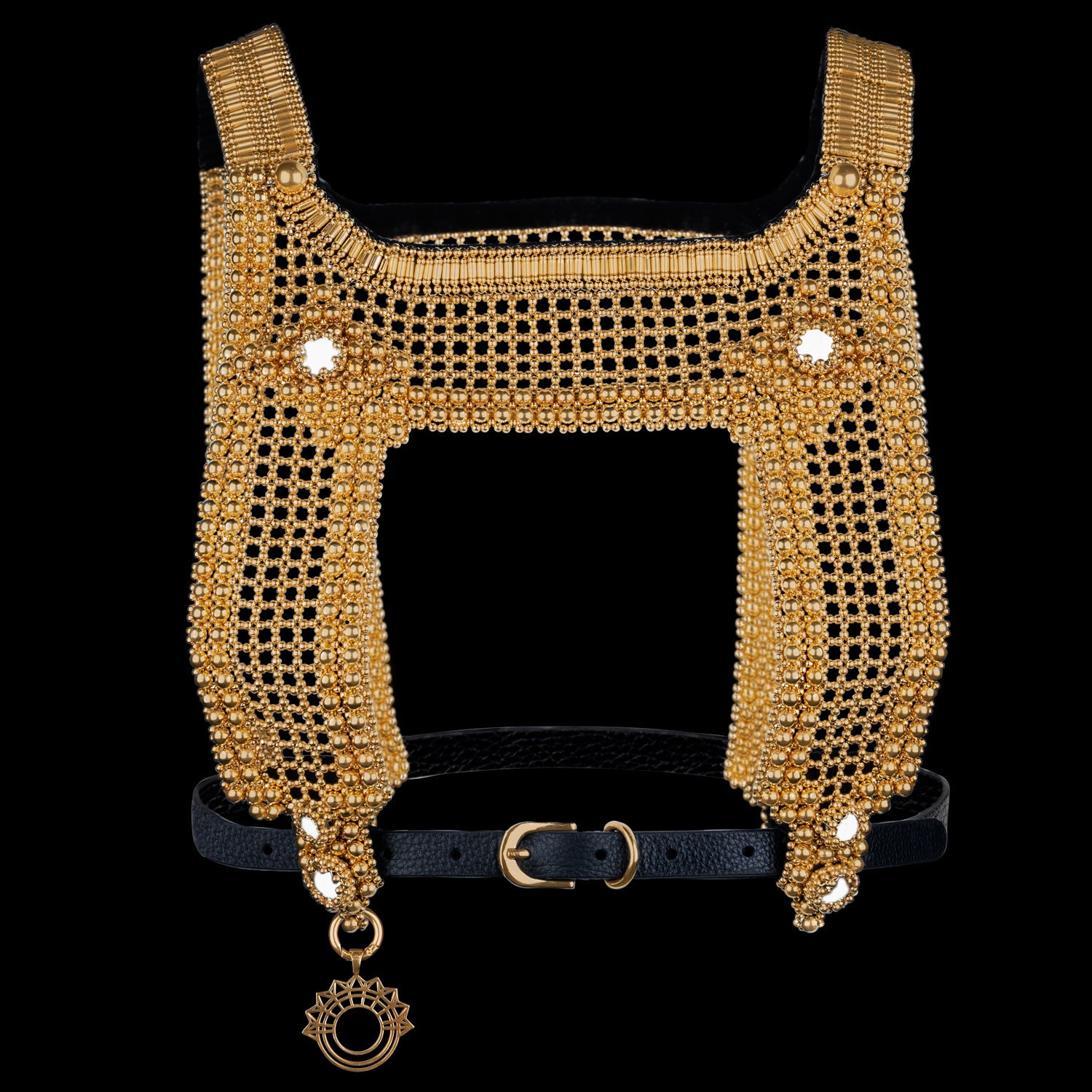 Gold Artemisia Mesh Top – Object & Dawn