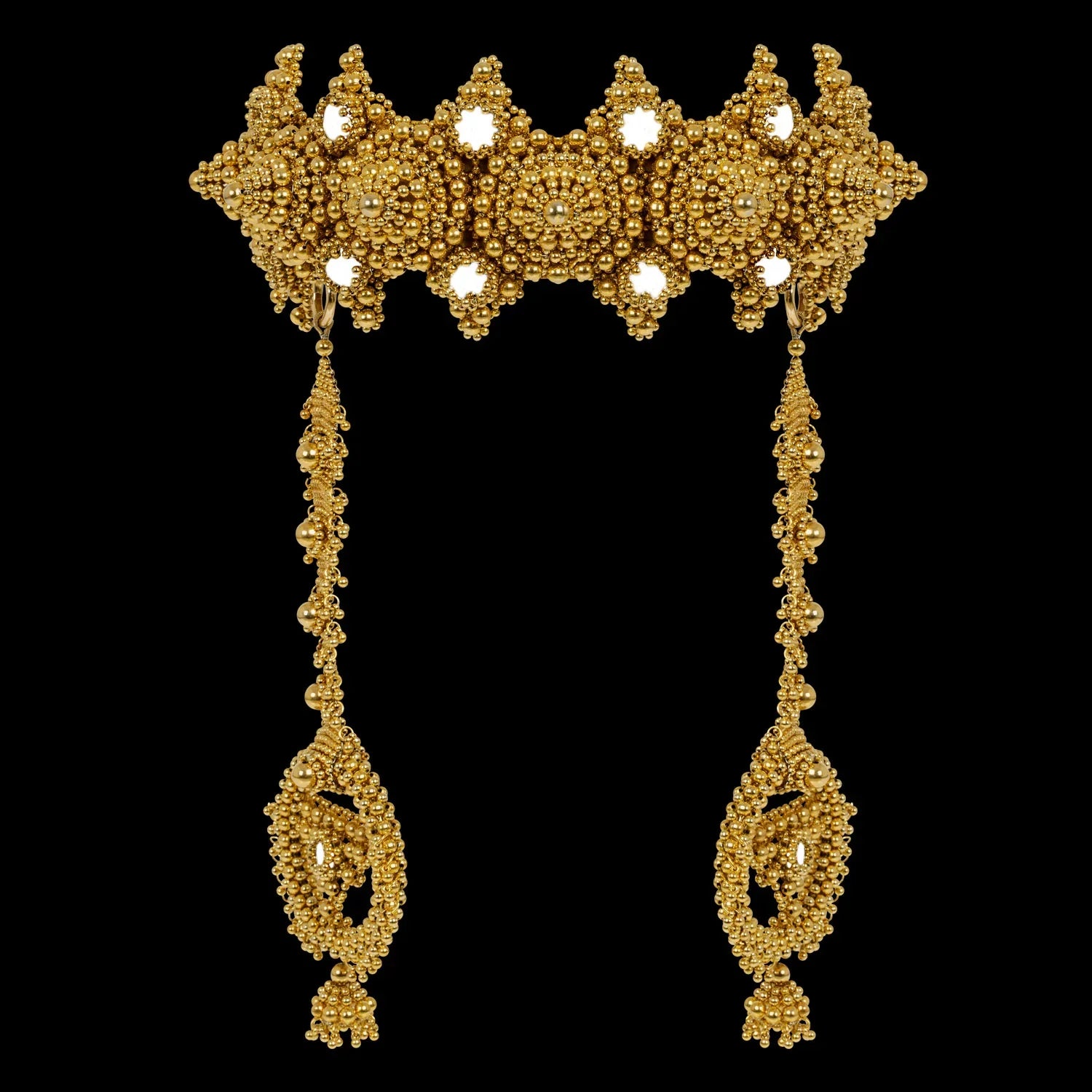 Eingana Modular Crown w/ Anouk Medallions in Gold – Object & Dawn