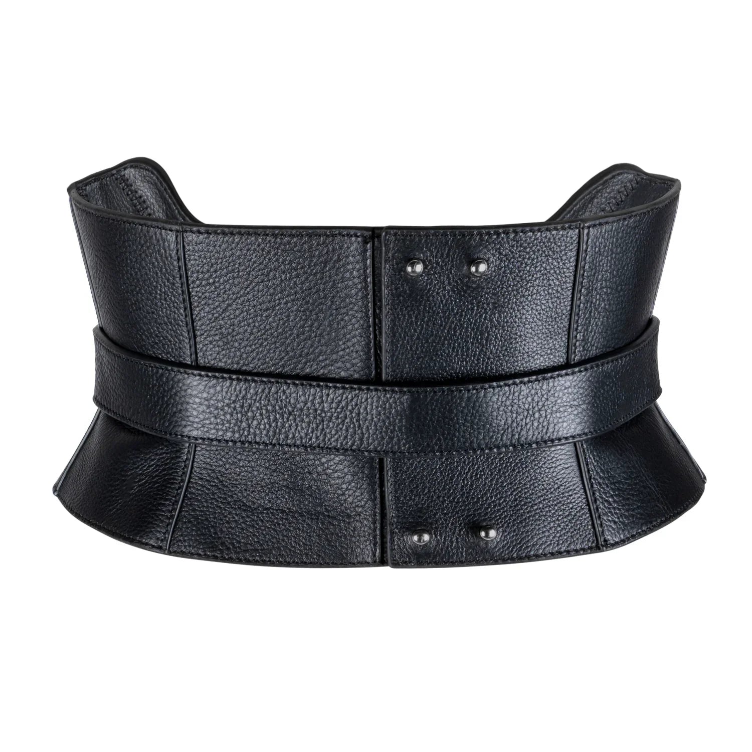 Zheng Leather Structured Corset Belt – Object & Dawn